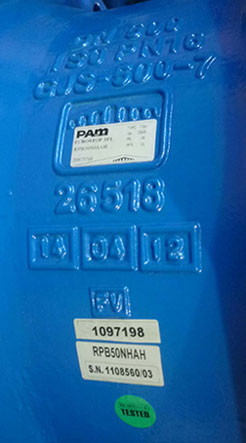 Butterfly Valve EUROSTOP - Motorized type | Pamline