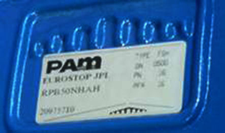 Butterfly Valve EUROSTOP - Motorized type | Pamline