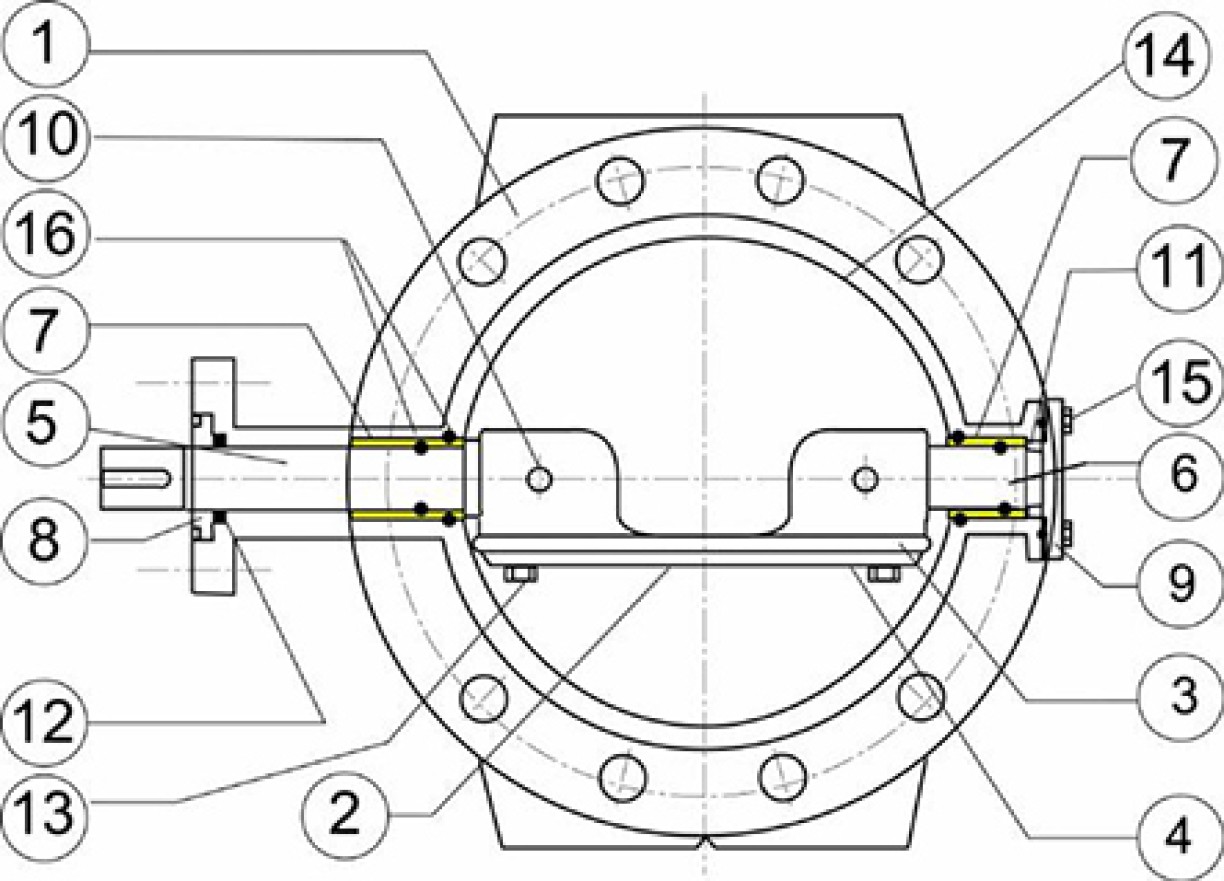 Butterfly Valve EUROSTOP - Motorized type | Pamline
