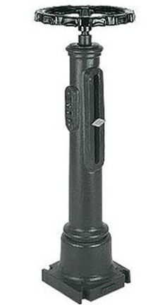 Butterfly valves buried - Headstock with indicator | Pamline