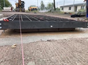 Einbau einer Gatic Abdeckung mit Überbreite | Pamline