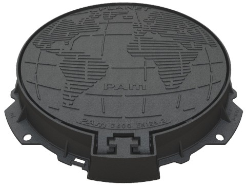 Manhole Cover PLANET Class D400 Round frame Ø 785 – Non Ventilated ...