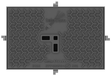 TELECOM Duct cover T-MAX L0T B125 | Pamline
