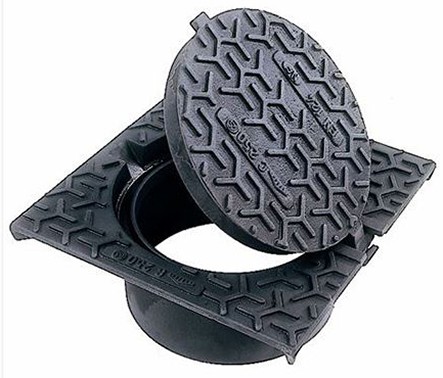 Height adjustable inspection hydraulic cover with hinge C250 class ...