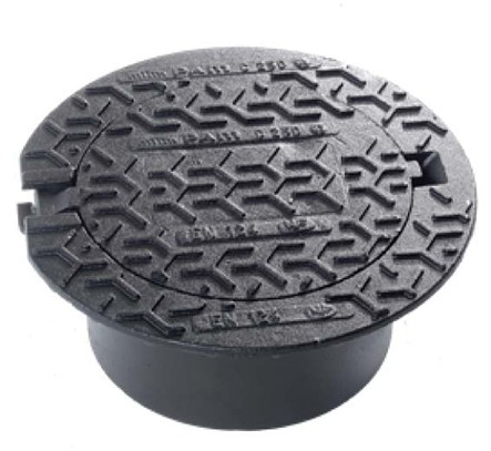 Height adjustable inspection hydraulic cover with hinge C250 class ...